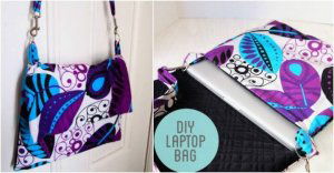 14 DIY Laptop Bag Tutorials With Free DIY Instructions